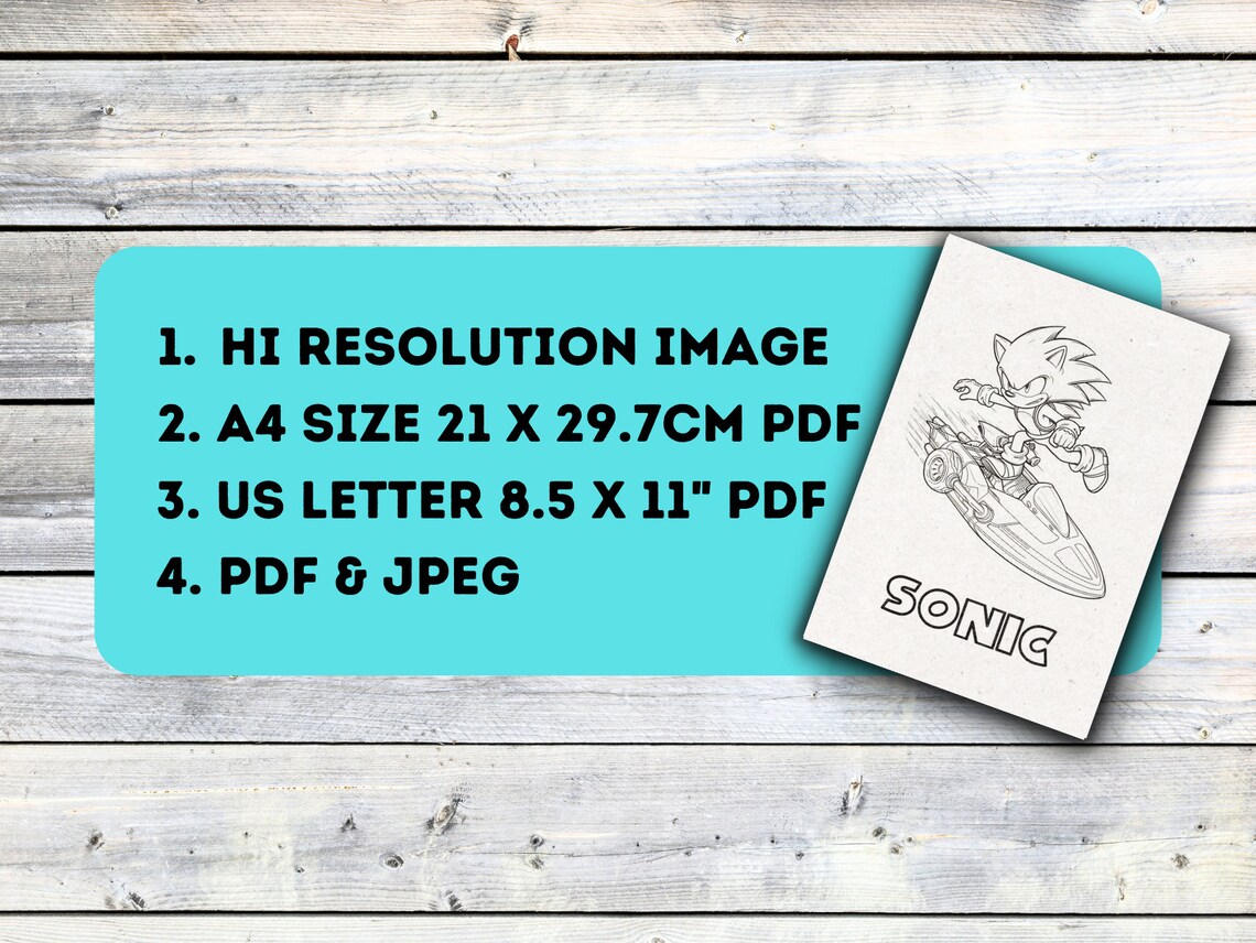 44 Sonic Coloring Pages for Kids, Toddlers, Preschoolers Toddlers ...