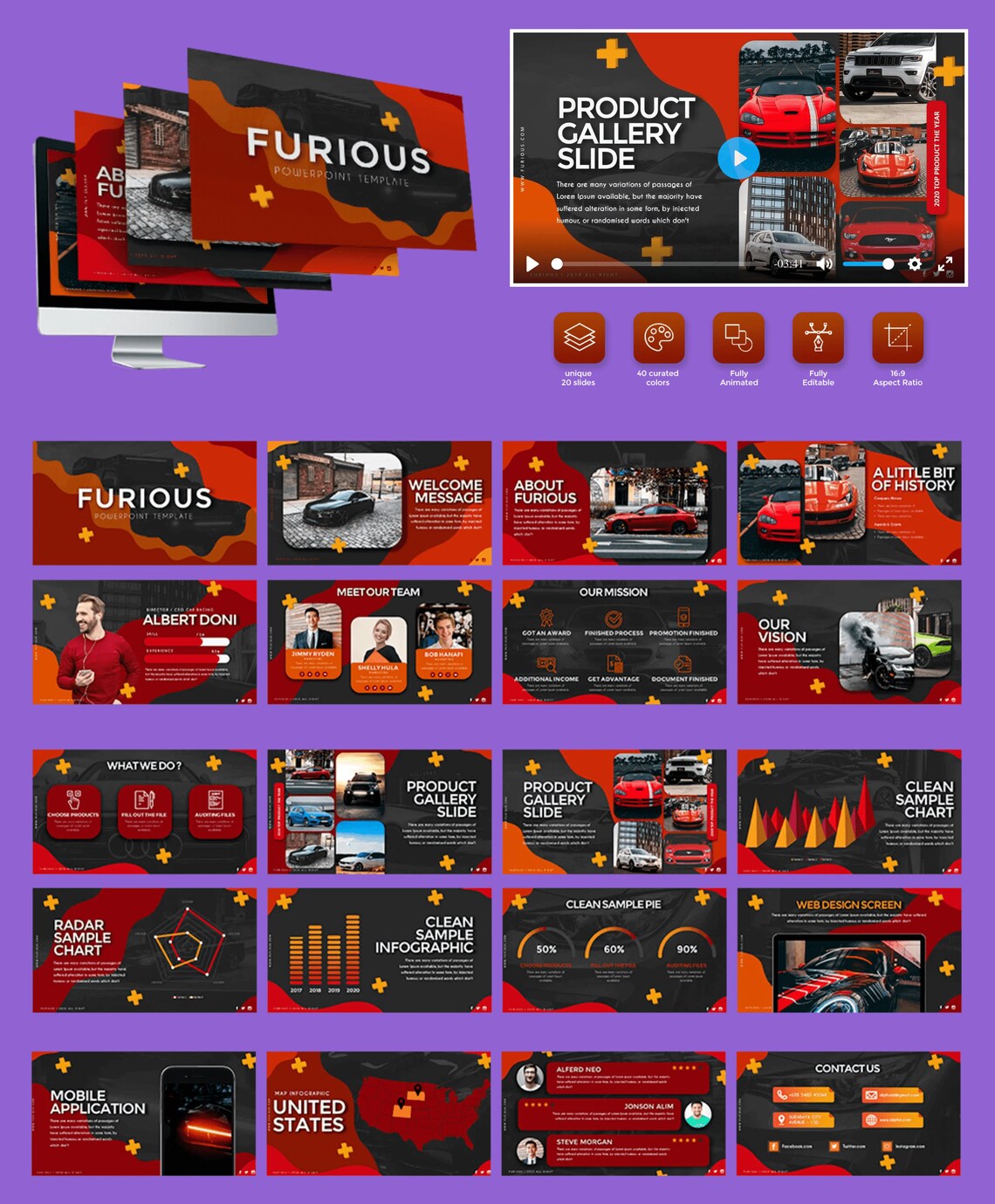 Animated Powerpoint Template Slides Powerpoint Presentation Dashboard ...