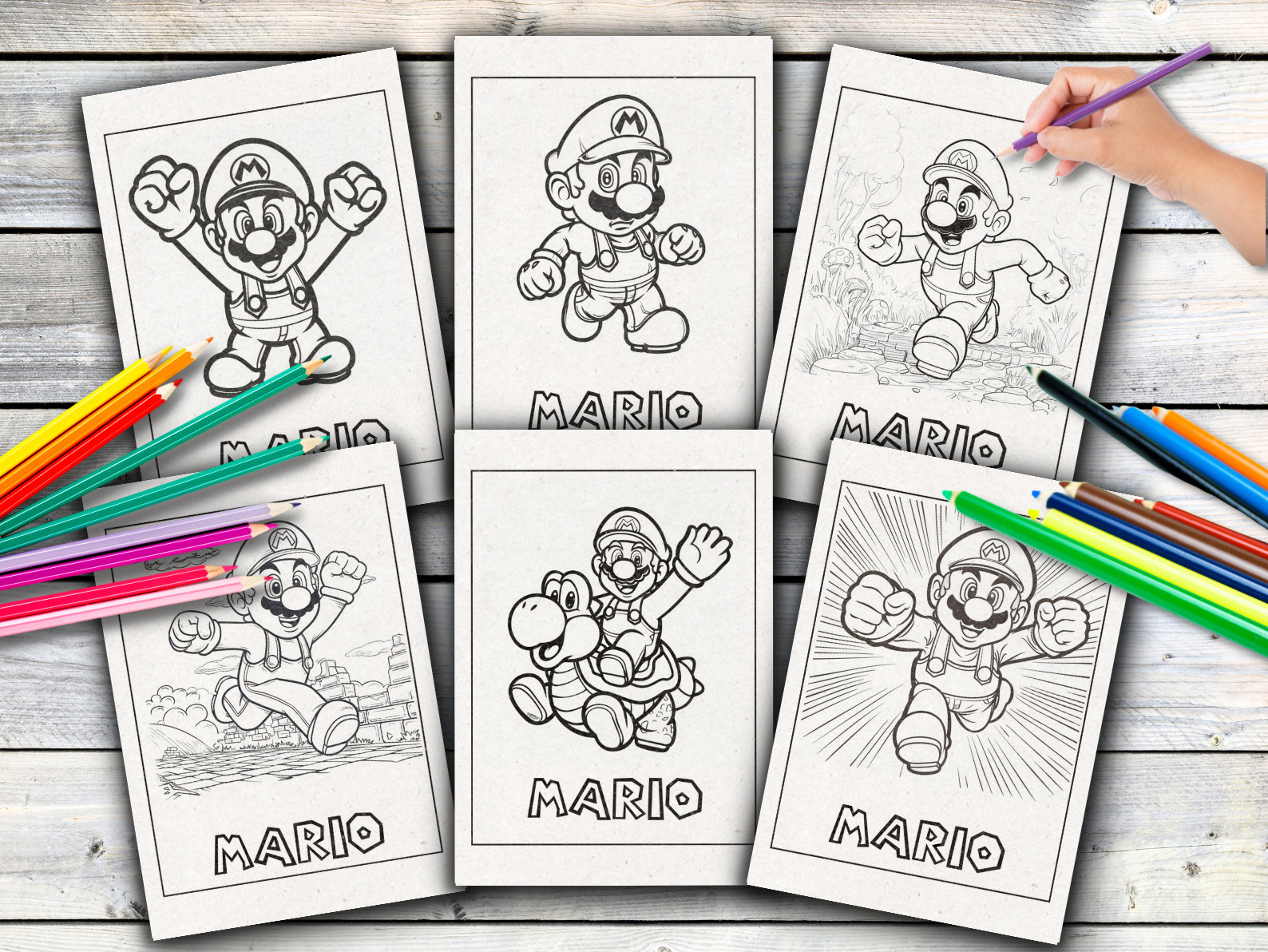 63 Printable Super Mario Coloring Pages for Kids, Toddlers ...
