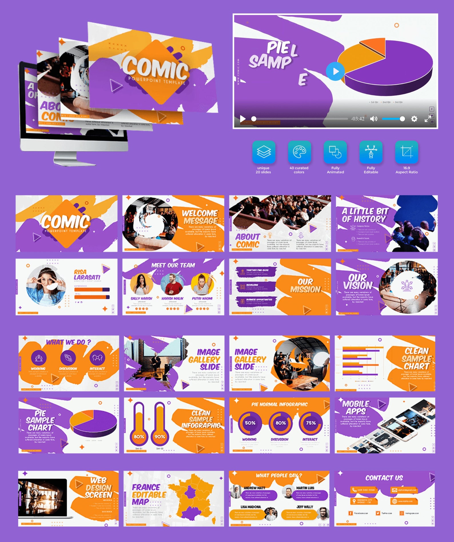 Animated Powerpoint Template Slides | Powerpoint Presentation for ...