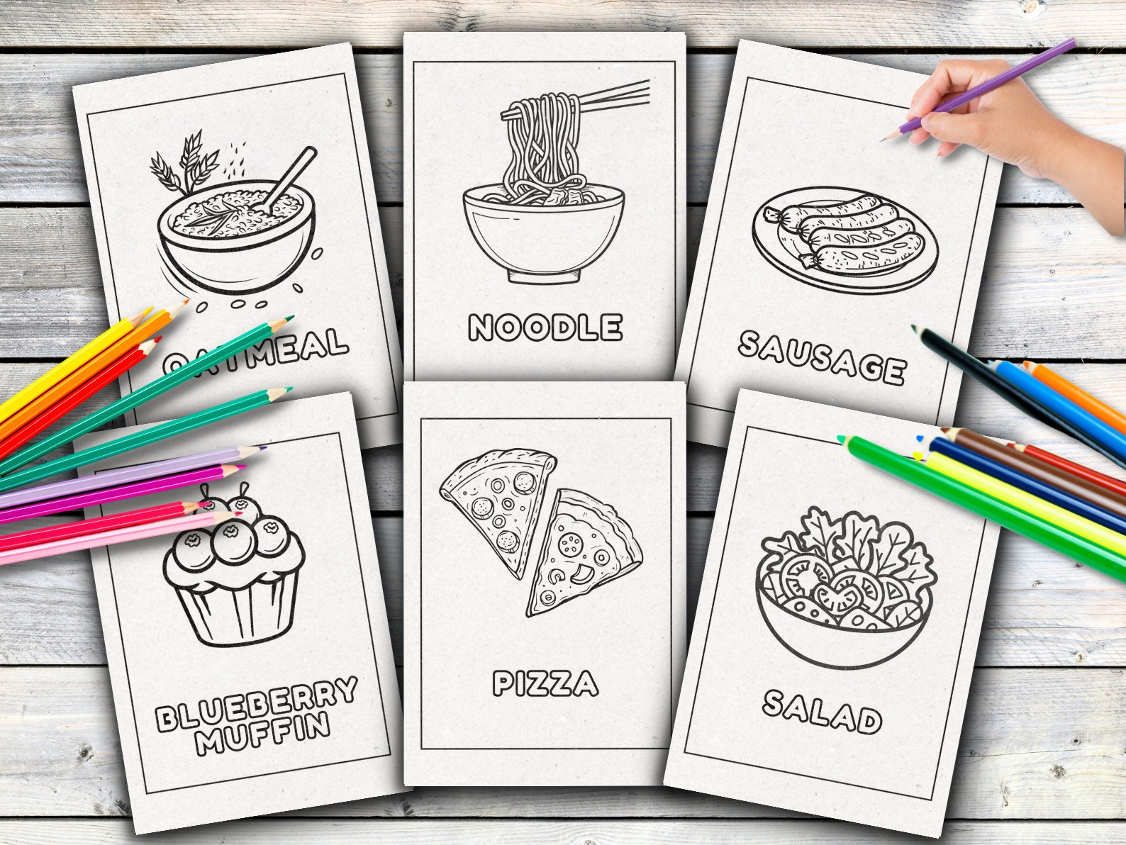 21 Breakfast Coloring Pages for Kids, Toddlers, Preschoolers Toddlers ...