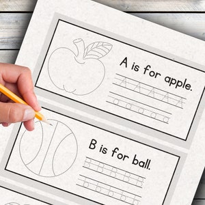 ABC Tracing and Coloring Printable Alphabet Tracing Worksheets ...