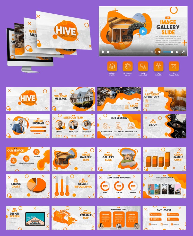 Animated Powerpoint Template Slides Powerpoint Presentation Dashboard Chart Editable PPT Dynamic ...