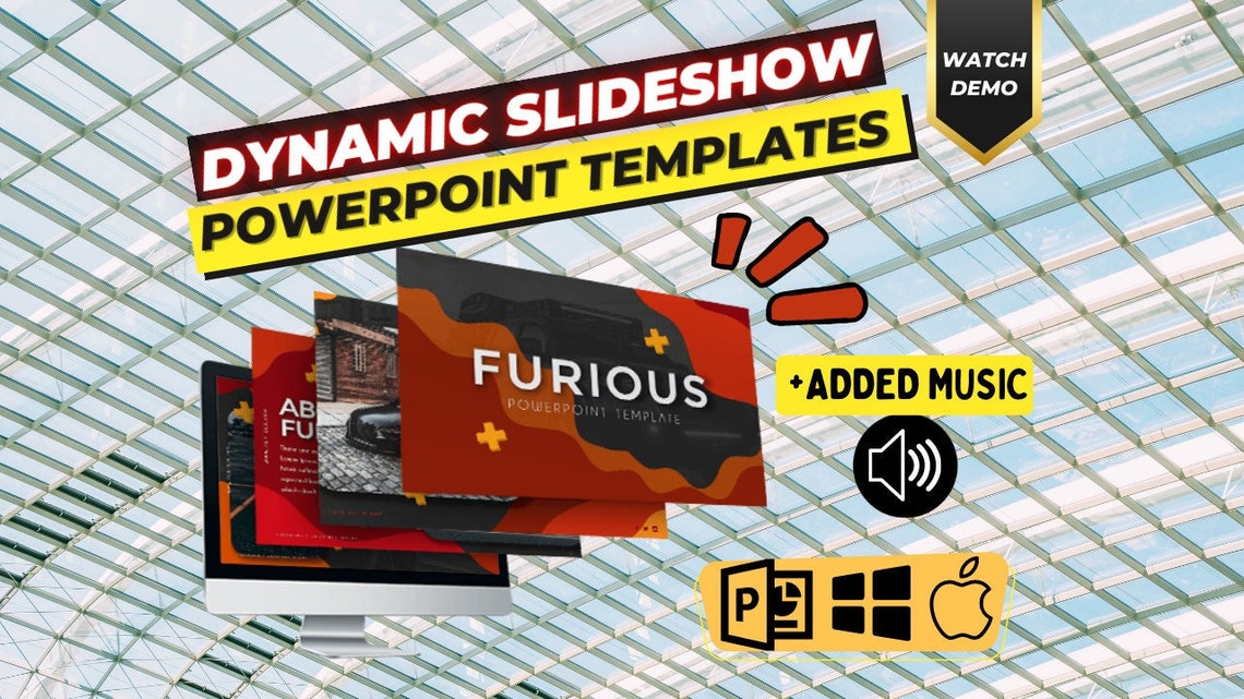 Animated Powerpoint Template Slides Powerpoint Presentation - Etsy