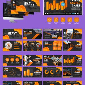 Animated Powerpoint Template Slides Powerpoint Presentation Dashboard Chart Editable PPT Dynamic ...