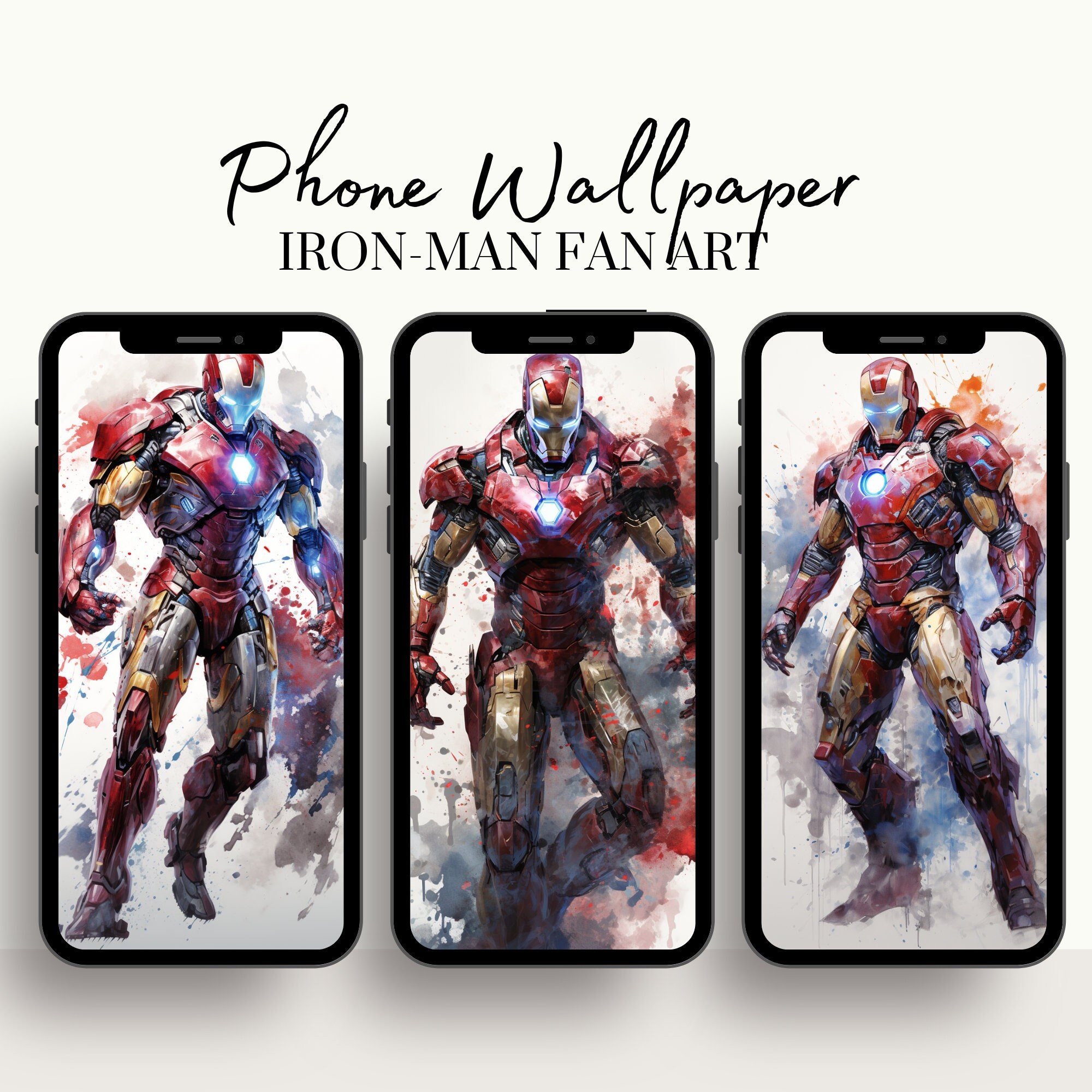 Iron Man Background Template
