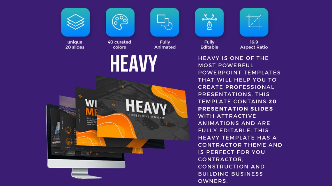 Animated Powerpoint Template Slides Powerpoint Presentation - Etsy