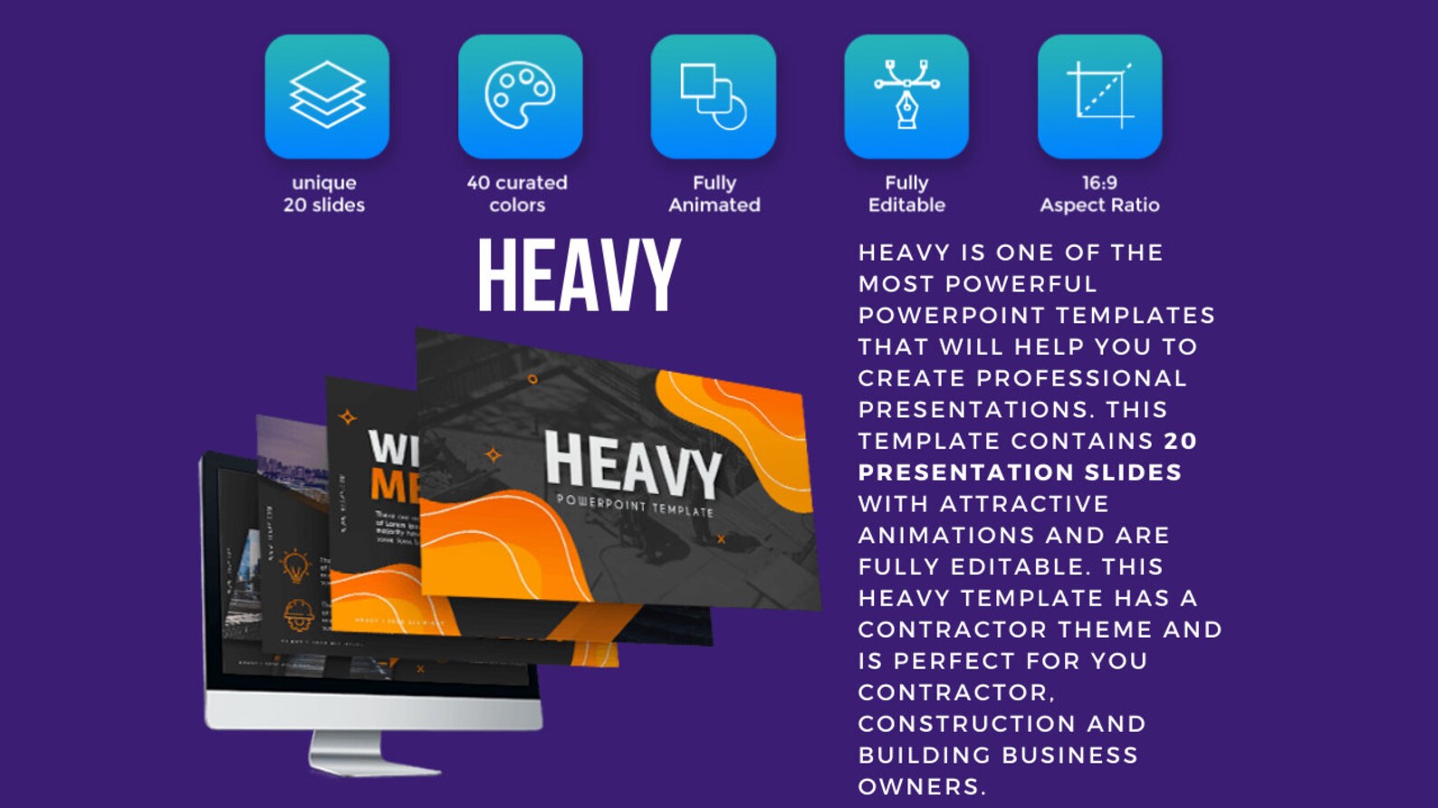 Animated Powerpoint Template Slides Powerpoint Presentation - Etsy