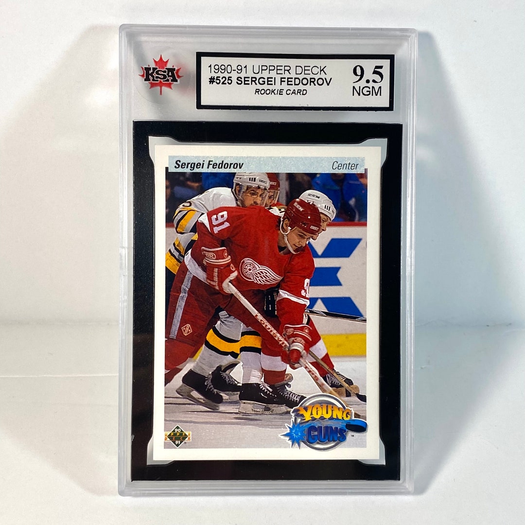 SEGEI FEDOROV Young Guns Rookie Card, Upper Deck 1990. - Etsy