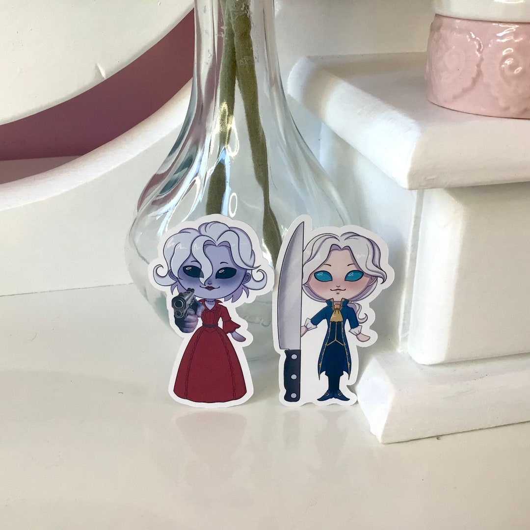 IDV Mini Mary and Joseph Sticker - Etsy