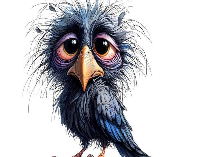 21 Transparent Background Funny Crazy Crows Clip Art, PNG 300 Dpi High ...