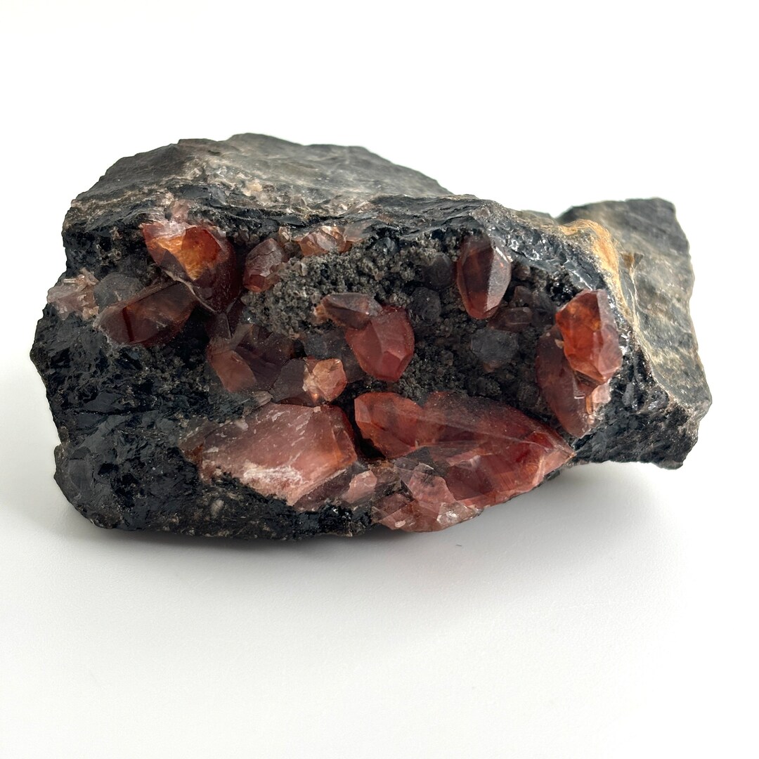 Rhodochrosite Gemstones in Matrix From Peru, Raw Rhodochrosite From ...