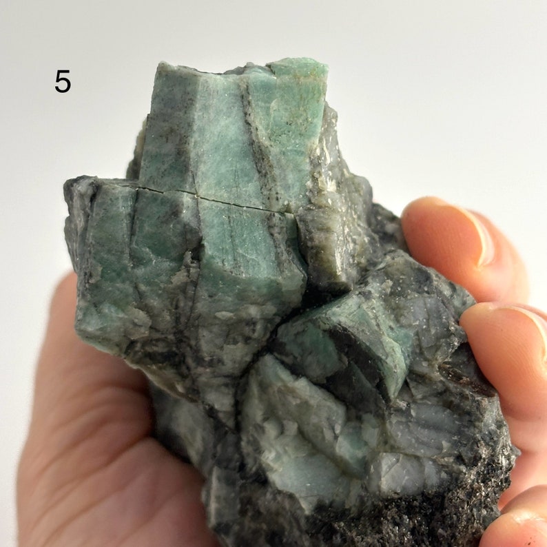 Large Raw Emerald YOU PICK, Rough Green Emerald Crystal Mineral ...