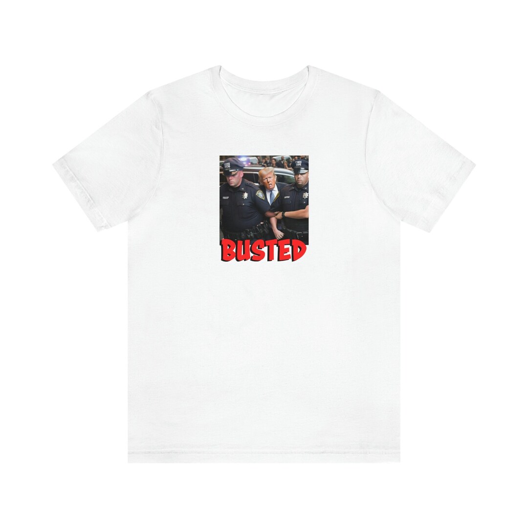 Donald Trump Tee, Arrested Tee, Funny Gift - Etsy