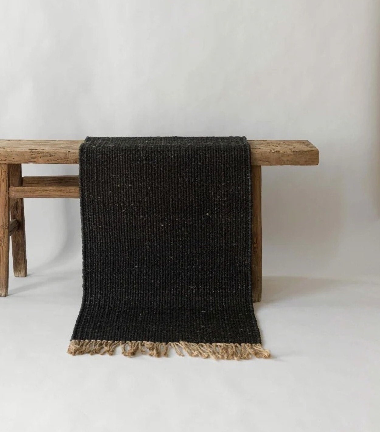 Black Hemp Jute Runner Natural Jute Runner Jute Stair - Etsy Australia