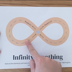 Mindfulness Breathing Cards for Kids - Tracing Breathing Activity Cards ...