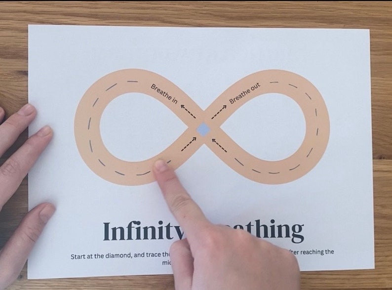 Mindfulness Breathing Cards for Kids: Tracing Activity (PDF Download ...