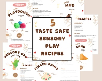 Playdough Recipe Card [digital]/ Preschool Supplies/ Children ...