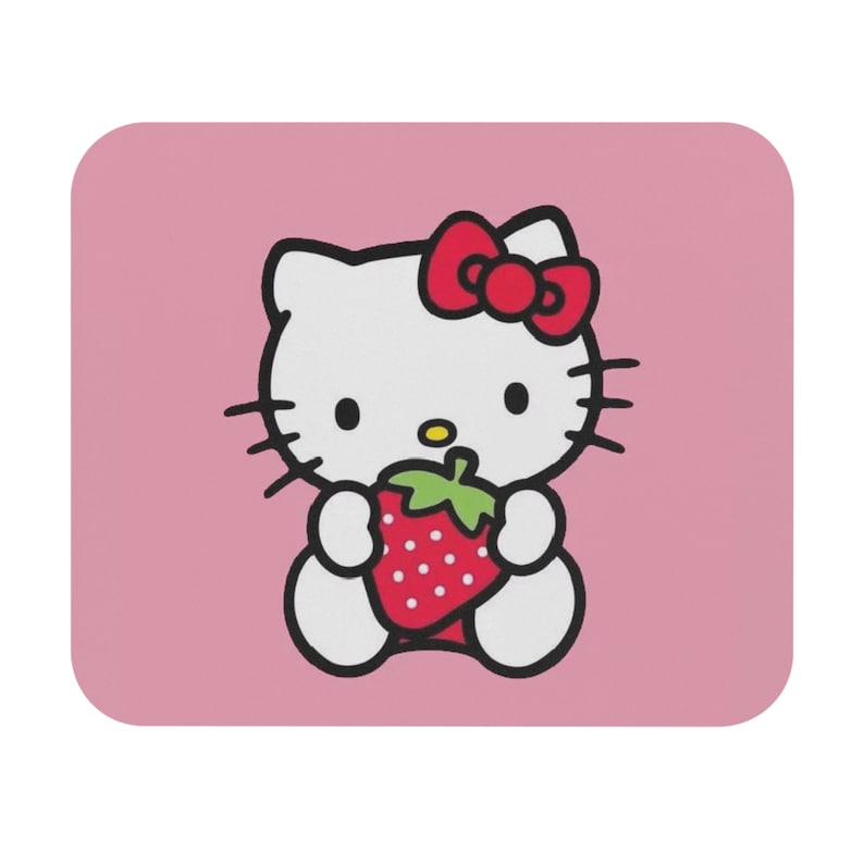 Hello Kitty Mouse Pad (rectangle) - Etsy