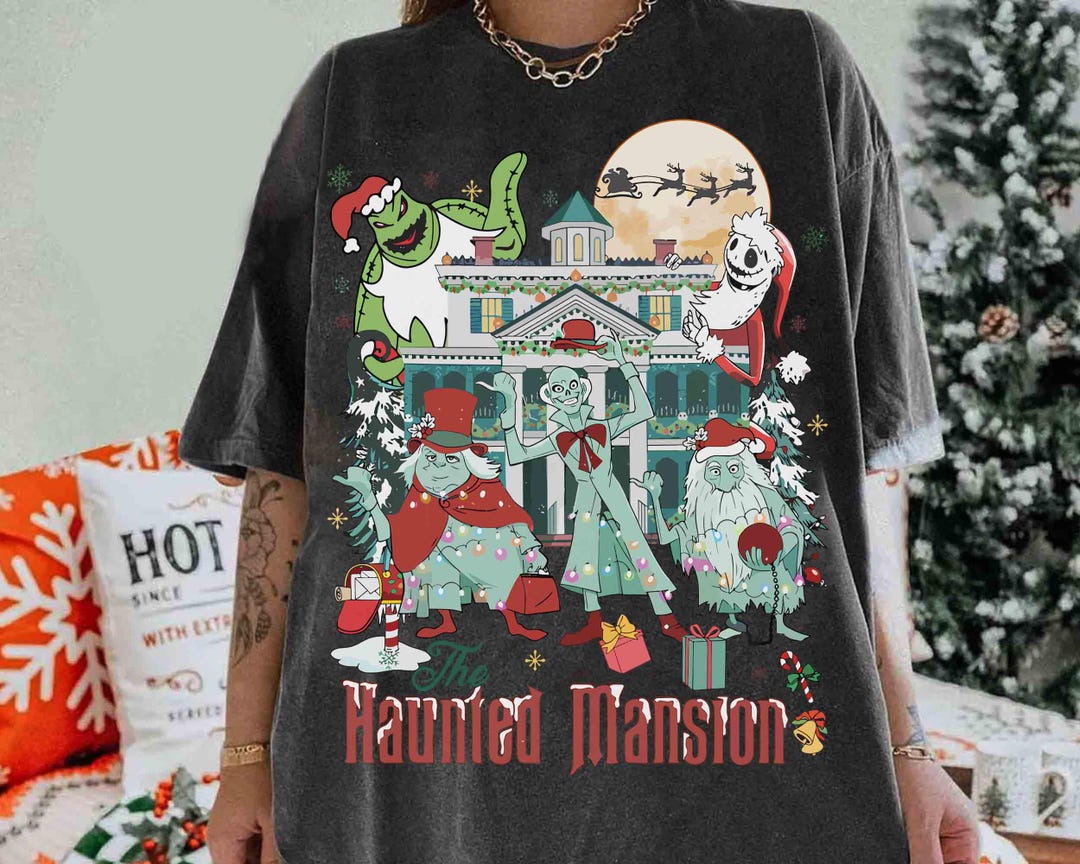 Santa Jack Skellington Hitchhiking Ghosts Making Spirits Bright ...