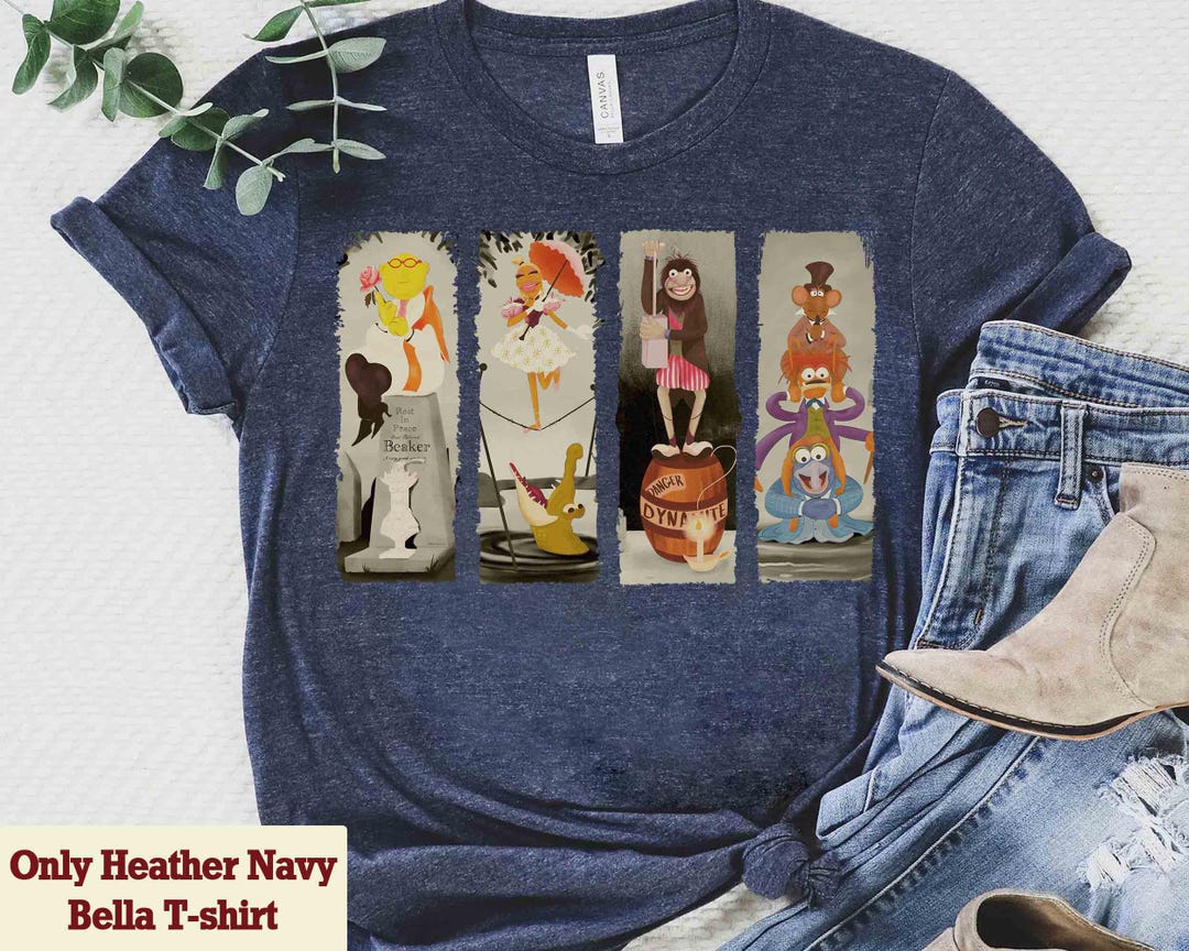 The Muppets Cosplay Stretching Room Foolish Mortals T-shirt, Disney ...