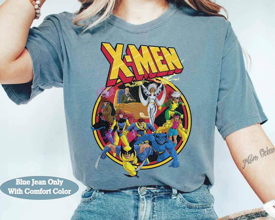 Marvel X-men Animated Series Retro 90s Shirt MCU Fans Marvel - Etsy