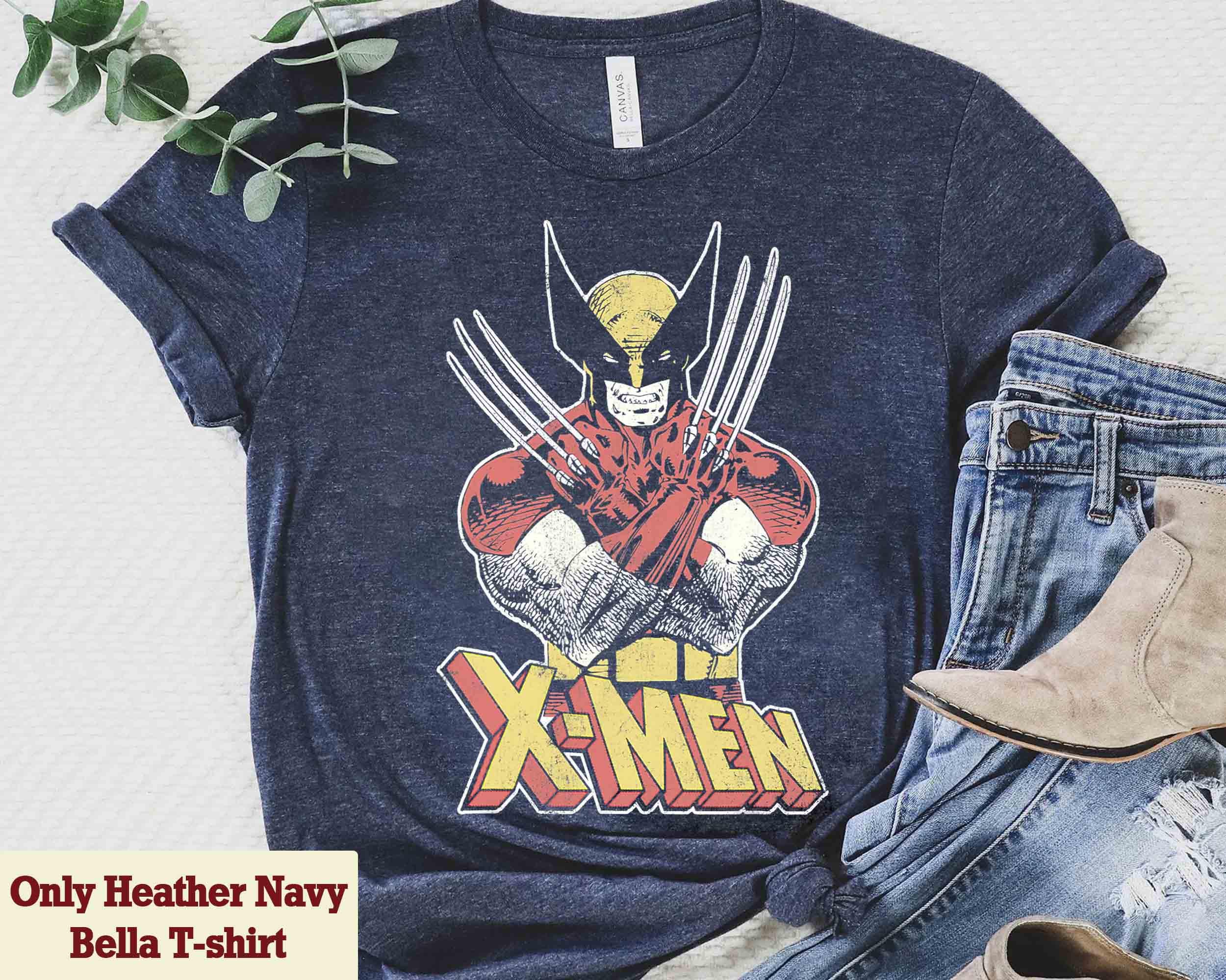 Marvel X-men Wolverine Classic Comic Vintage Graphic Shirt, MCU Fans ...