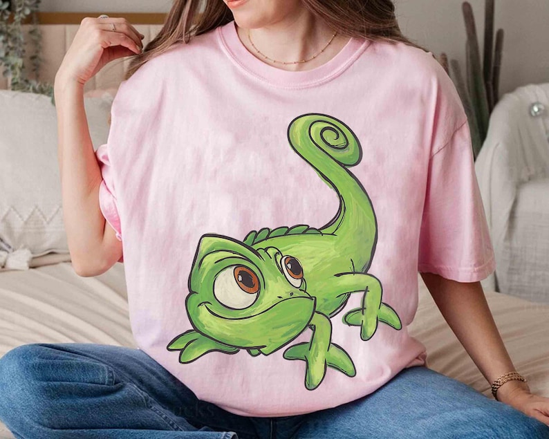 Cute Tangled Pascal Sketch Best Day Ever Shirt, Disney Rapunzel ...