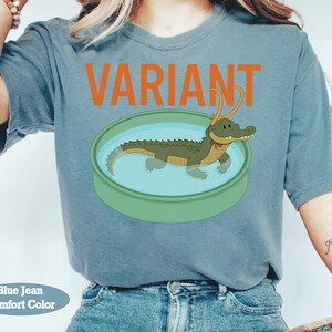 Funny Marvel Loki Alligator Loki Variant Kiddie Pool Shirt, MCU Fans Marvel Studios Unisex ...