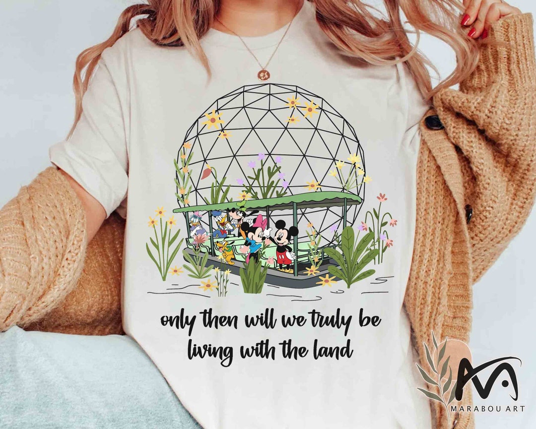 Retro Disney Epcot Center Living With the Land T-shirt, Disney Mickey ...