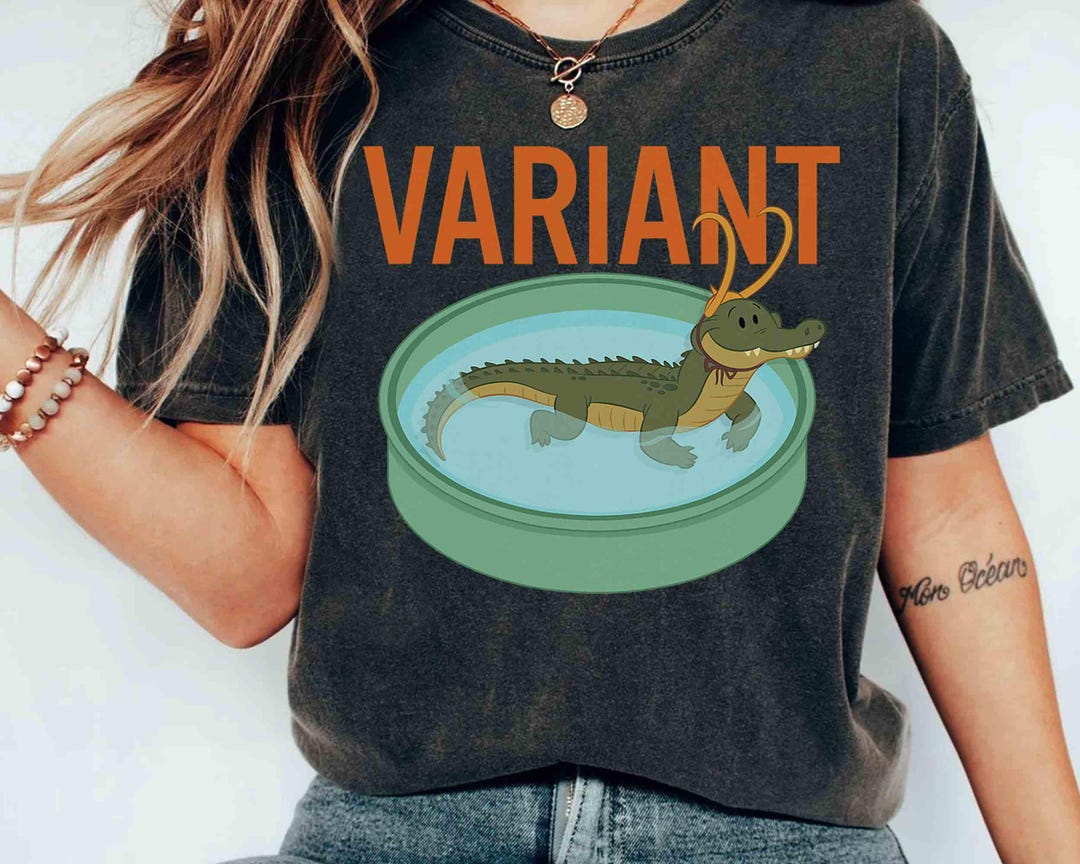 Funny Marvel Loki Alligator Loki Variant Kiddie Pool Shirt, MCU Fans ...