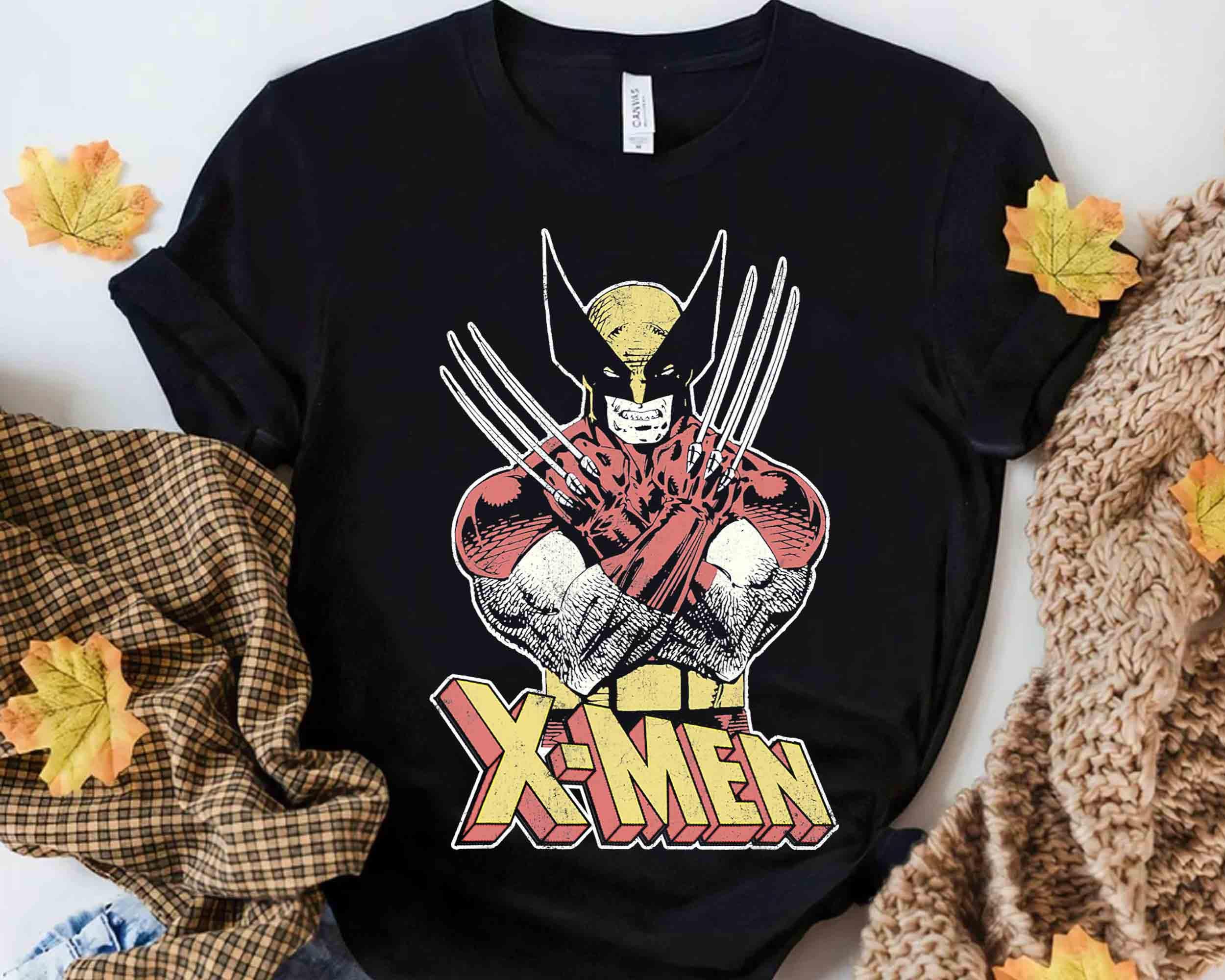 Marvel X-men Wolverine Classic Comic Vintage Graphic Shirt, MCU Fans ...