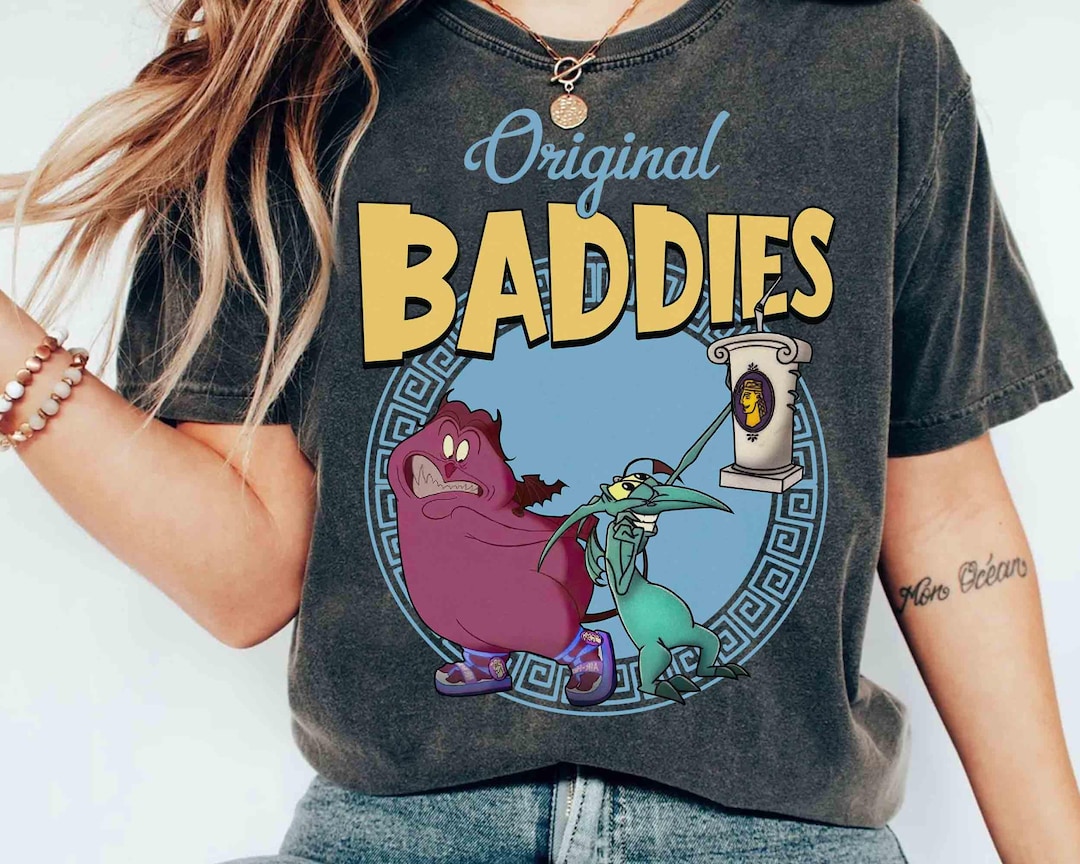 Retro Pain and Panic Original Baddies T-shirt, Disney Villains Hercules ...