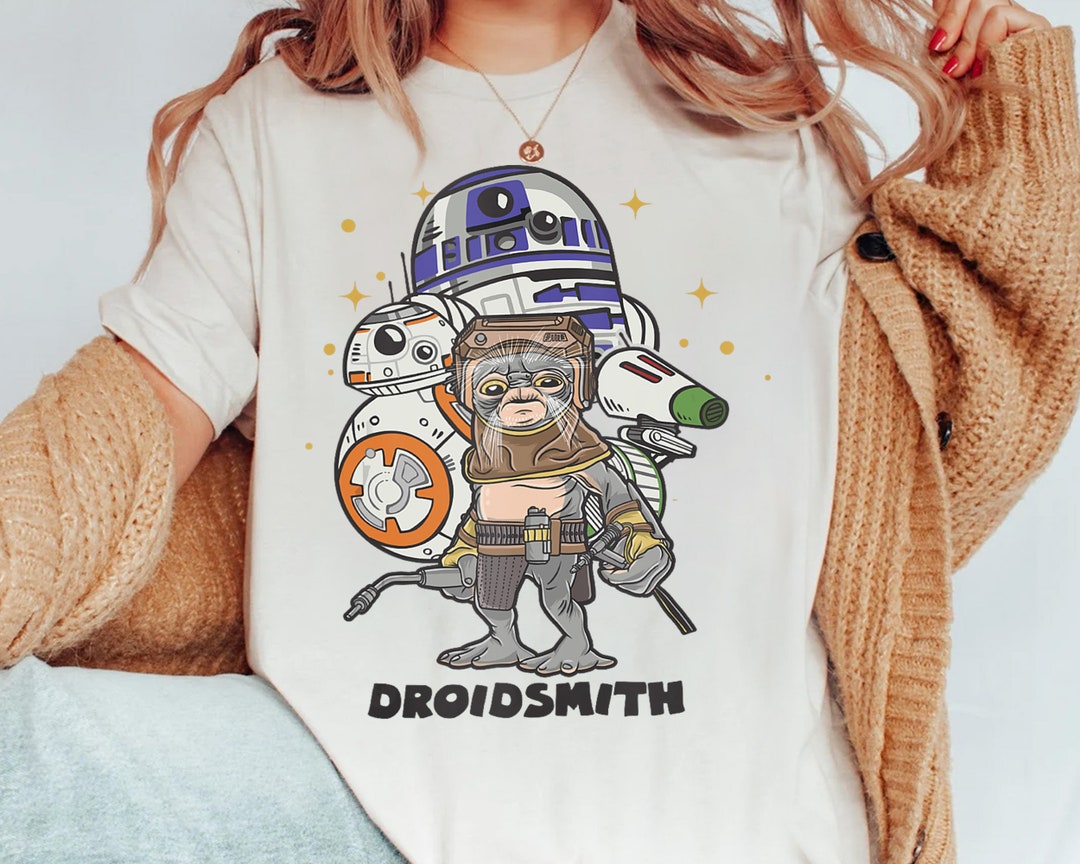 Star Wars the Rise of Skywalker Babu Frik Droidsmith Shirt, Galaxy's ...