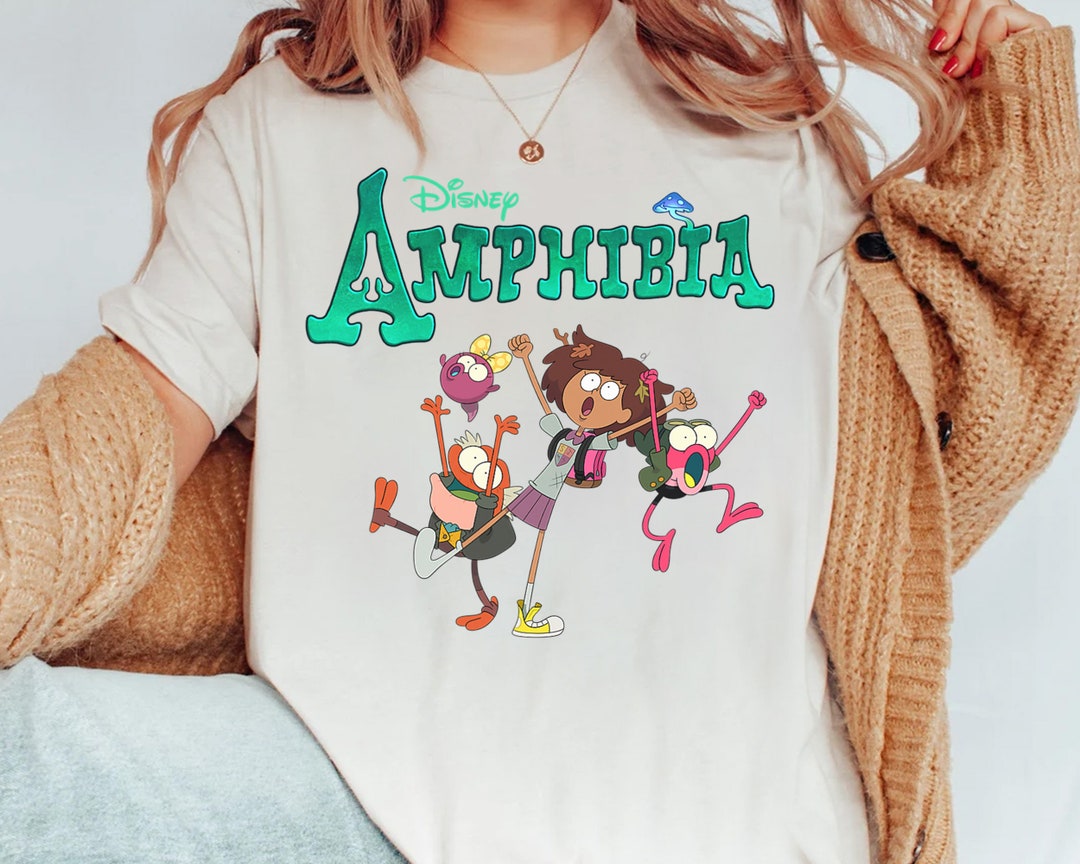 Disney Channel Amphibia Group Polly Plantar Anne Boonchuy Shirt, WDW ...