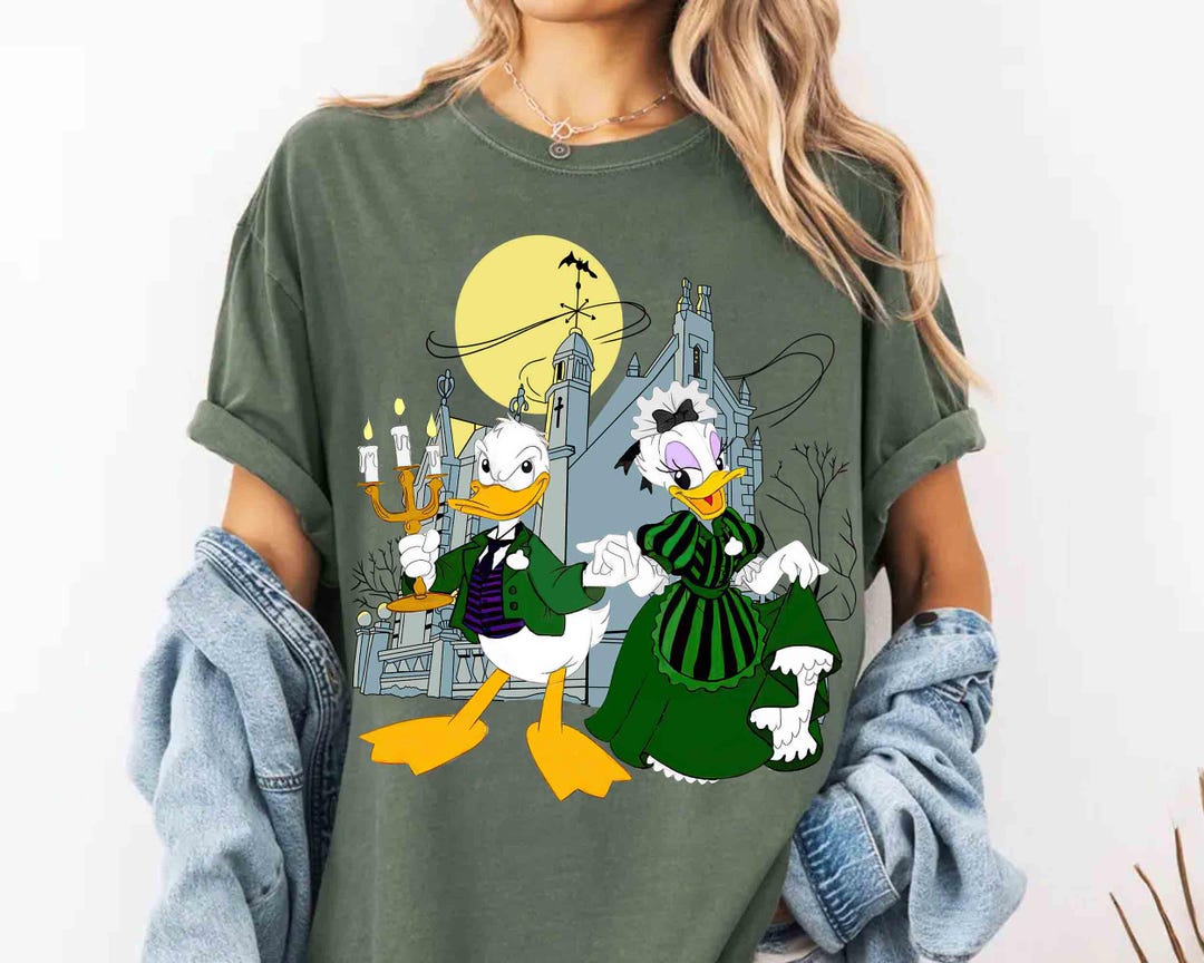 Disney the Haunted Mansion Donald and Daisy Cosplay Mansion Butler ...
