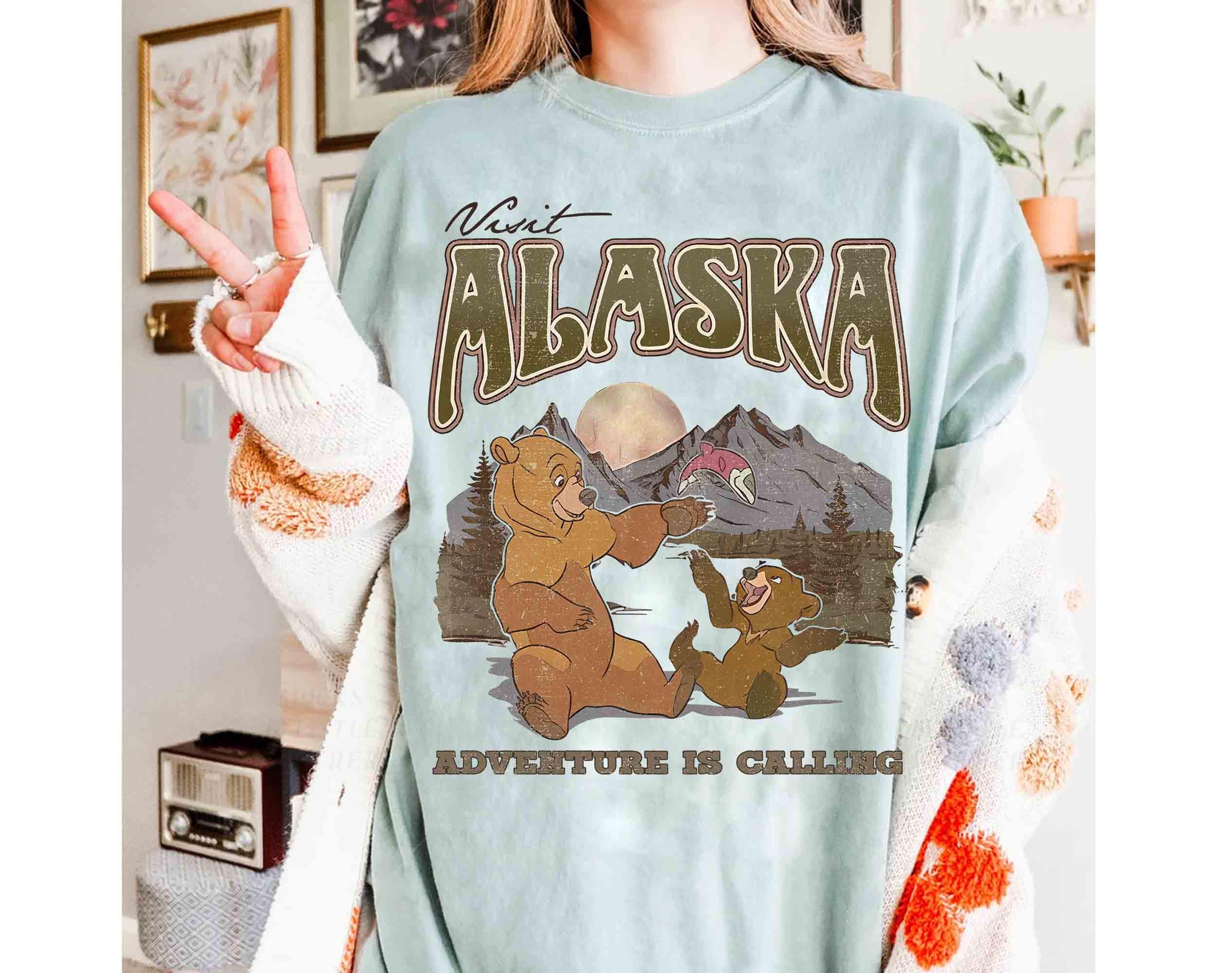Disney Brother Bear Visit Alaska Adventure is Calling Vintage Shirt ...