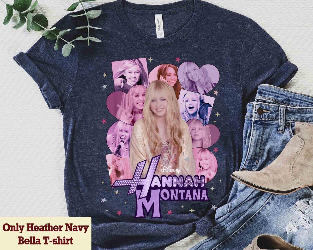 Disney Hannah Montana Emotions Pink Shirt, the Other Side of Me, Disney ...