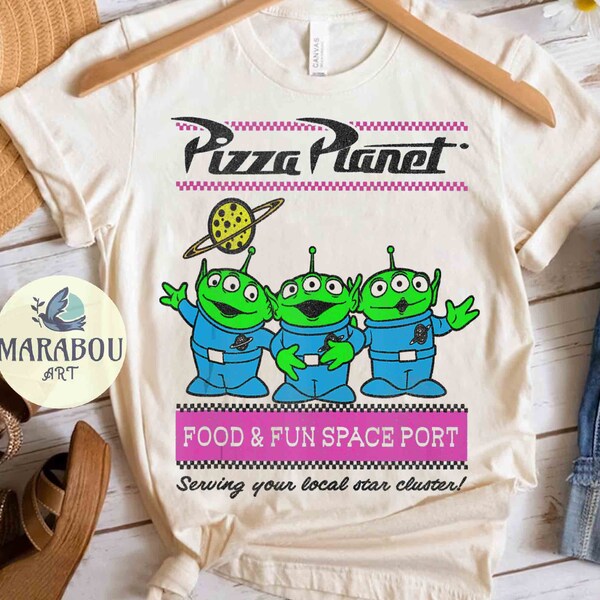 Pizza Planet Logo - Etsy