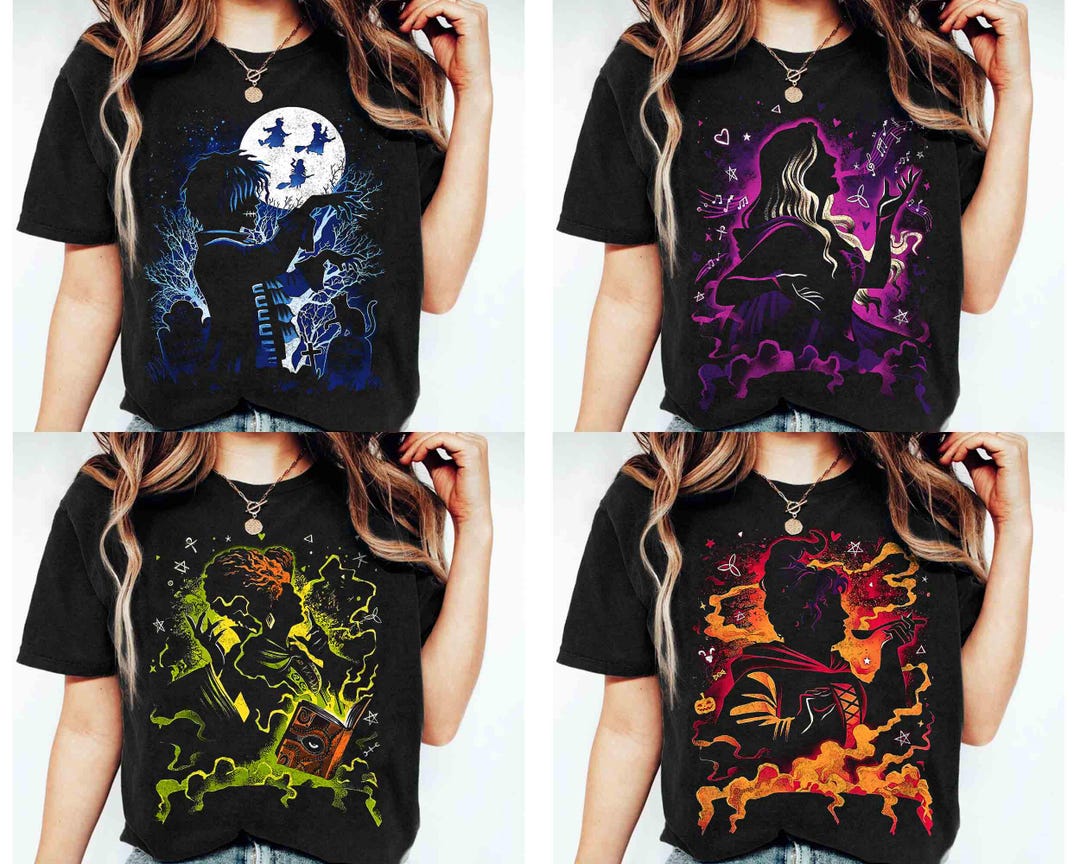 Vintage Hocus Pocus Silhouette Halloween Shirt, Billy Butcherson ...