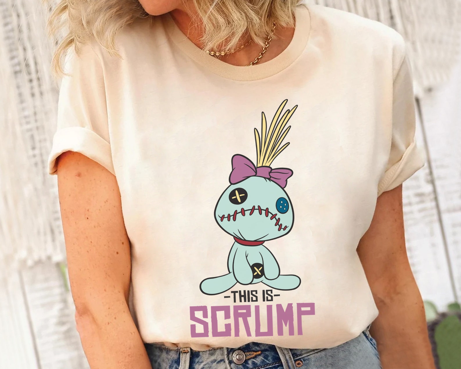 Funny Disney Lilo & Stitch This is Scrump Shirt Cute Scrump - Etsy