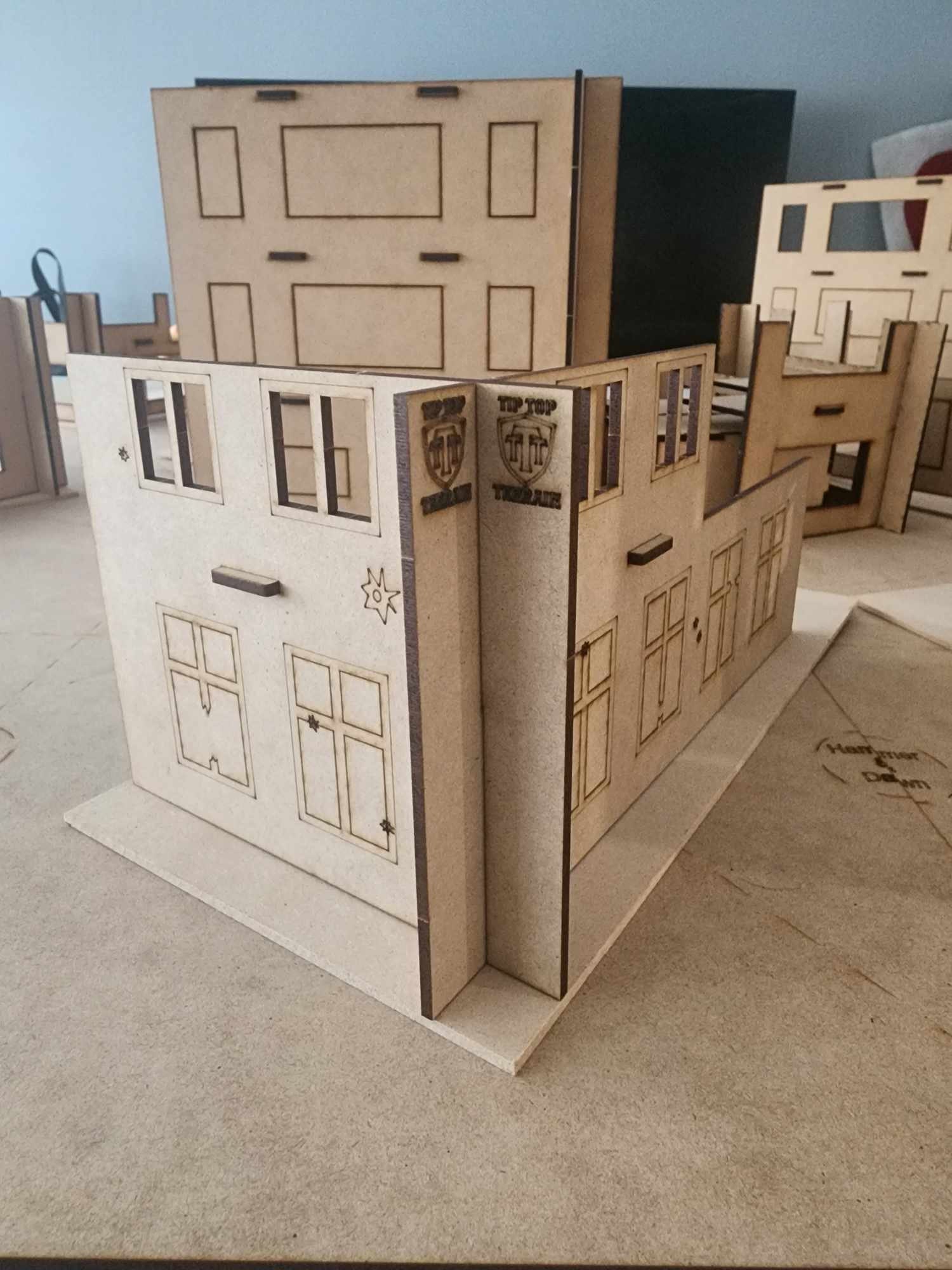 WTC Style MDF Terrain Warhammer 40k - Etsy Australia