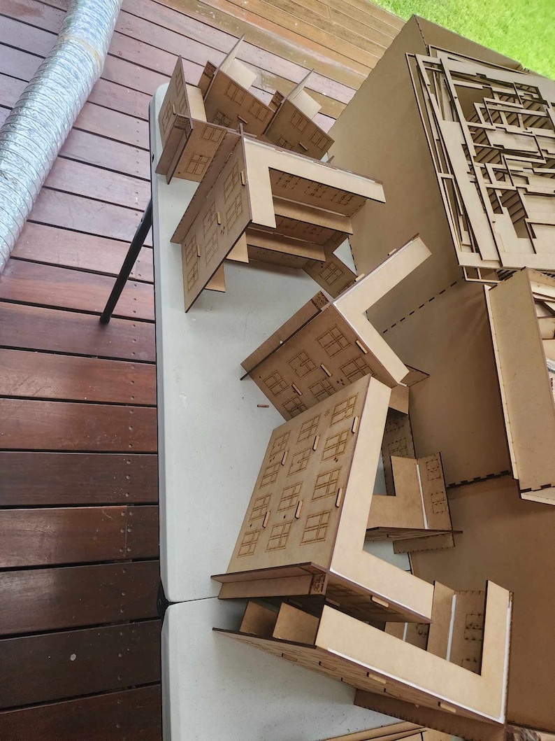 WTC Style MDF Terrain Warhammer 40k - Etsy Australia