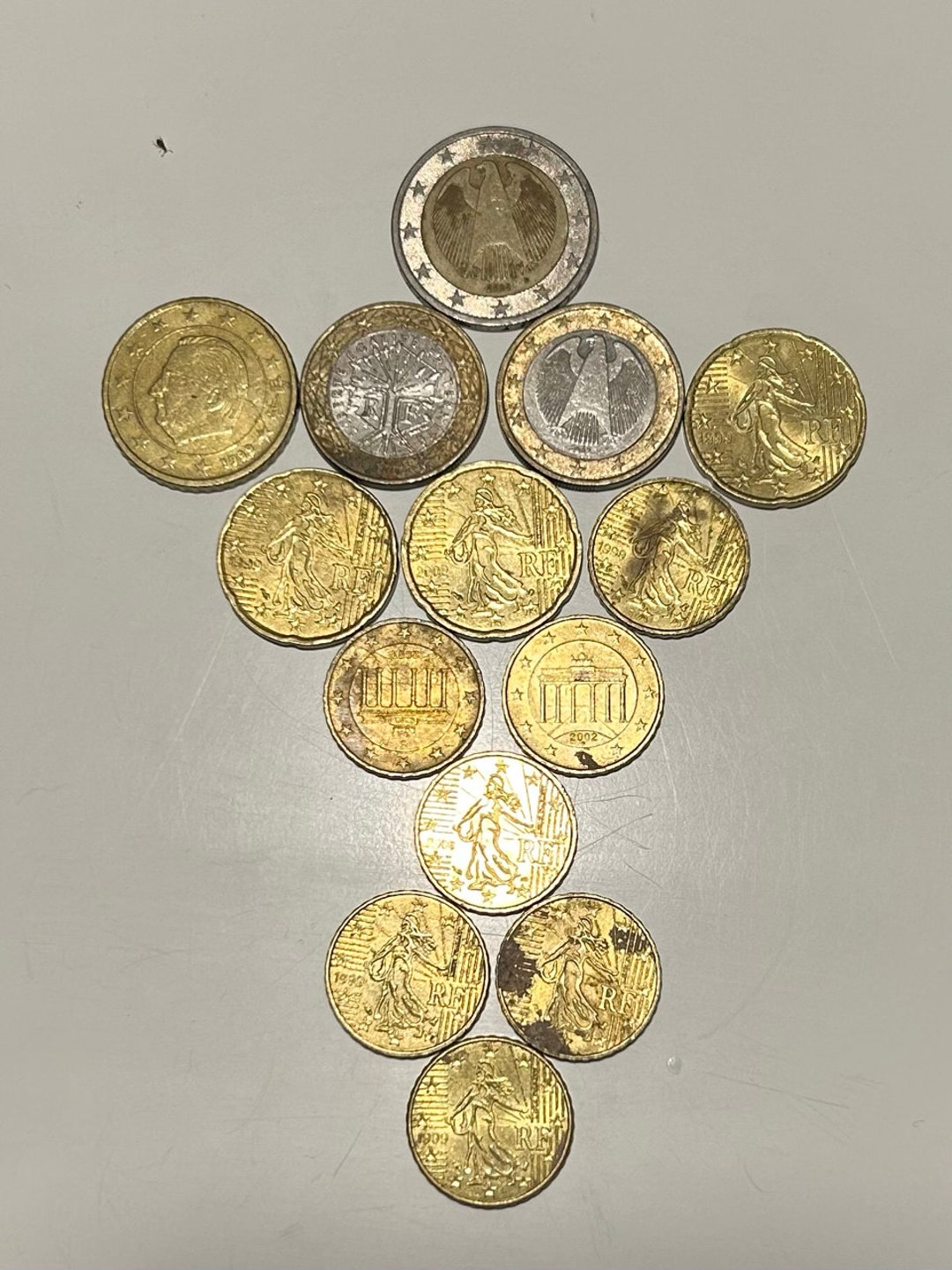 Incredibly RARE Euro Coin Collection - Etsy