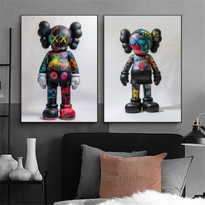 Kaws Set of 3,kaws Figure Poster,printables Minimalist Hypebeast, Kaws ...