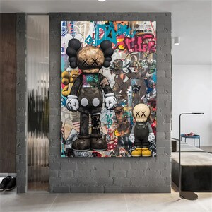 Graffiti Poster Set of 10,abstract Graffiti Wall Art,modern Street Art ...