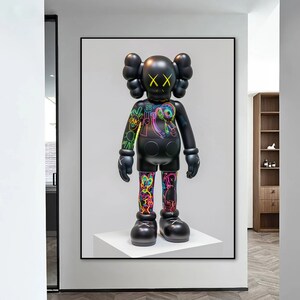 KAWS Poster Set of 3, Graffiti KAWS Art Print, KAWS Figures Digital ...