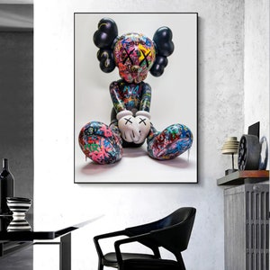 Kaws Set of 3,kaws Figure Poster,printables Minimalist Hypebeast, Kaws ...
