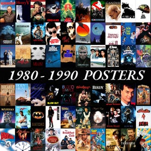 Massive Collection of Movie Posters Mega Bundle | Printable Movie ...