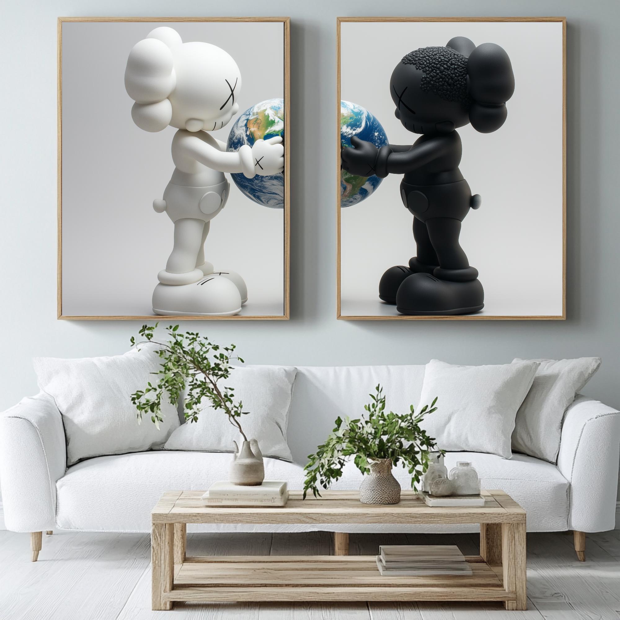 Black and White Graffiti Poster Set – Hypebeast Street Art Prints ...